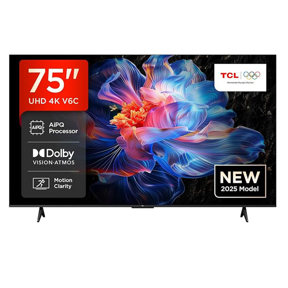 TCL 75 INCH SMART & 4K GOOGLE TV Model 75V6C