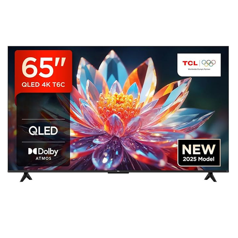 TCL 65 INCH SMART & 4K QLED TV Model 65T6C