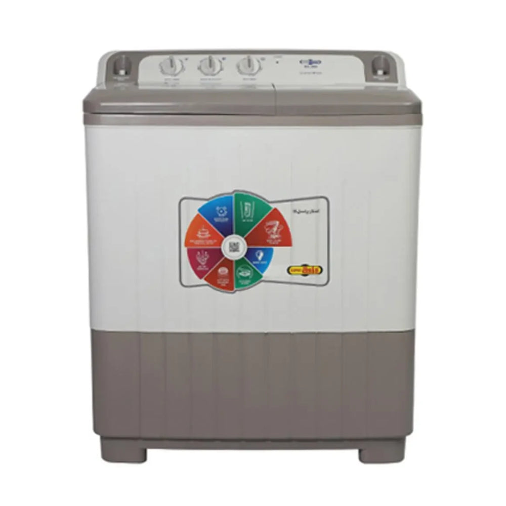 SUPER ASIA 10KG GRAND WASH SEMI AUTOMATIC TWIN TUB WASHING MACHINE Mod